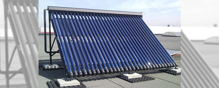 Heat pump and solar collectors | A.T. Koeltechniek